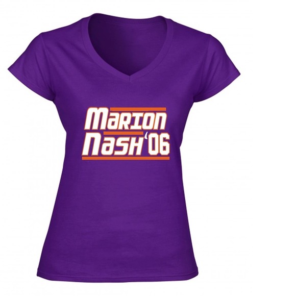 Shedd Shirts | Tops | Suns Marion Nash 6 Ladies Vneck Tshirt | Poshmark